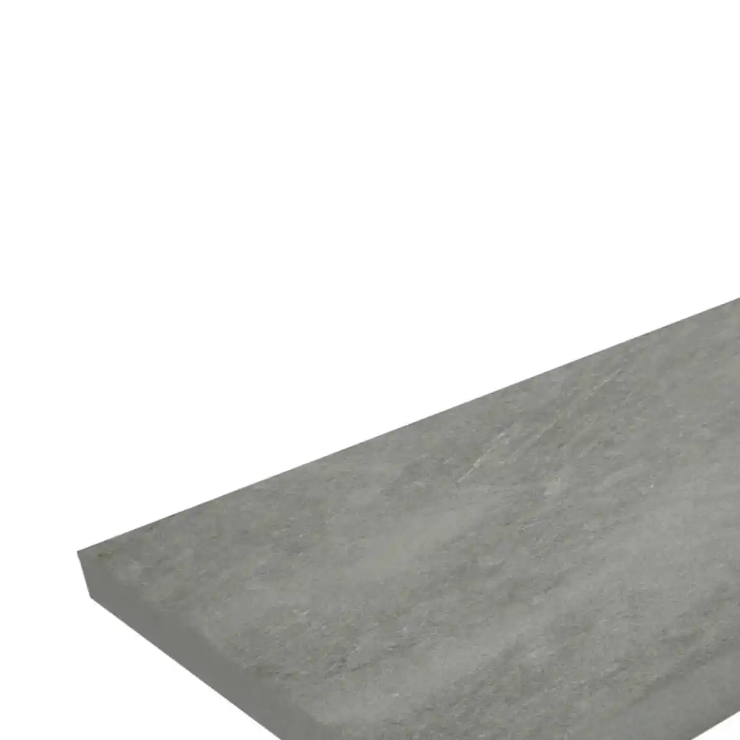 Brazilian Grey Slate | Bullnose Step Tread