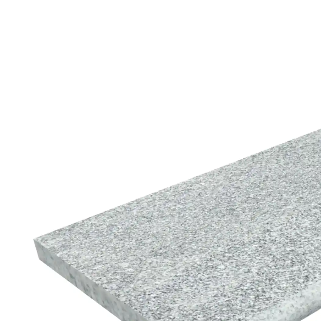Silver Grey Granite | Bullnose Step