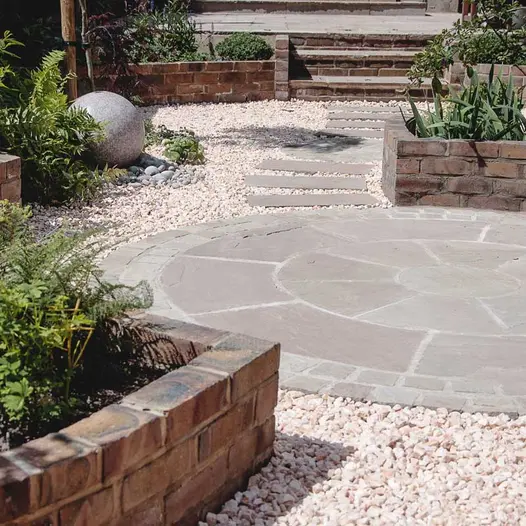 Kandla Grey Sandstone Circle | Paving Circle