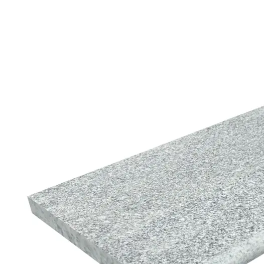 Silver Grey Granite | Bullnose Step