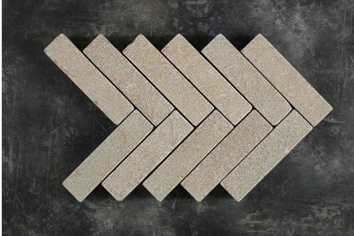 Antique Yellow Pavers - 200x50x40mm Sample