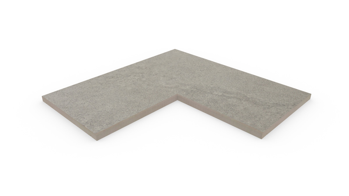 Astor Grey Porcelain | Wall Coping