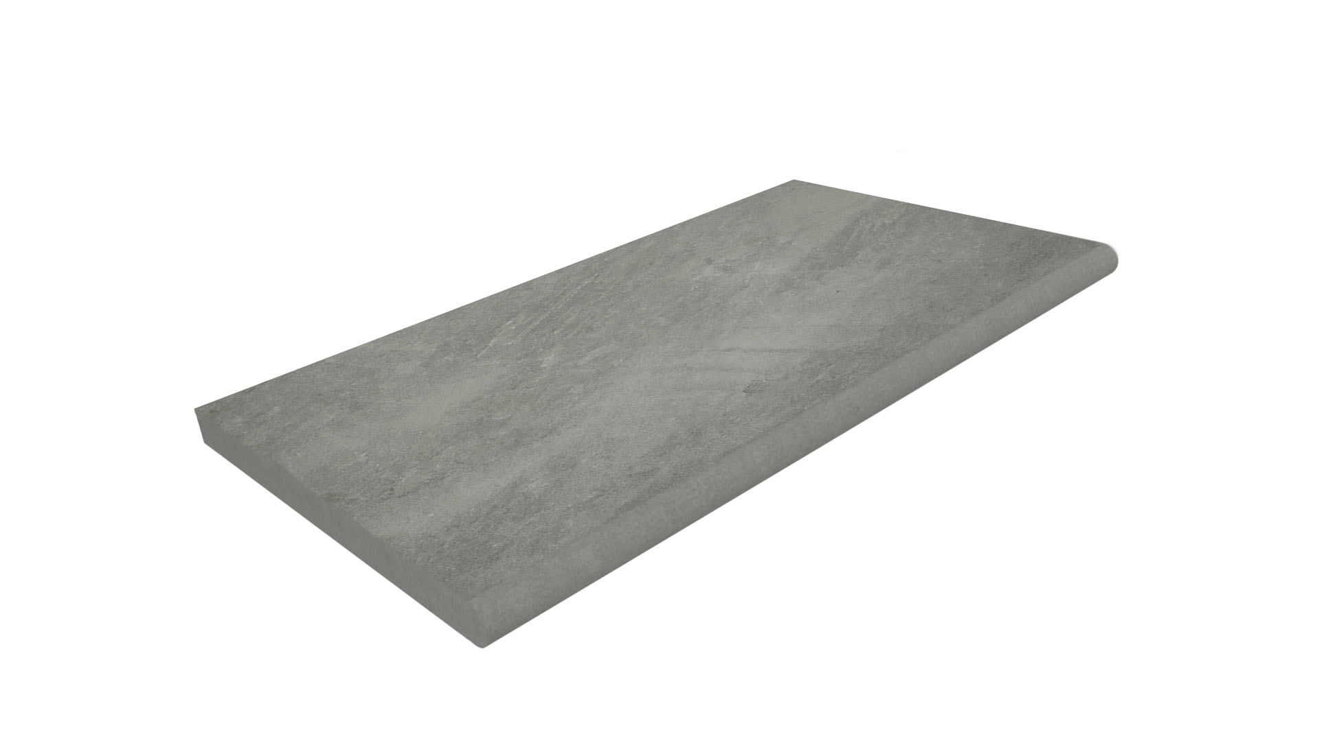 Brazilian Grey Slate | Bullnose Step Tread