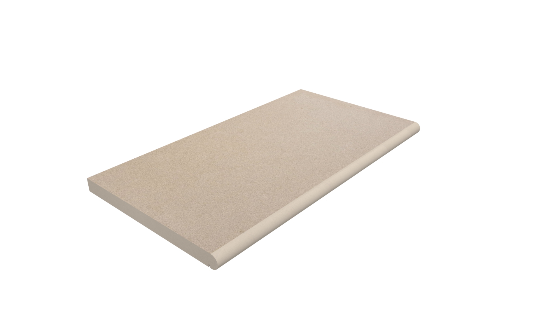 Buff Smooth Sandstone | Bullnose Step