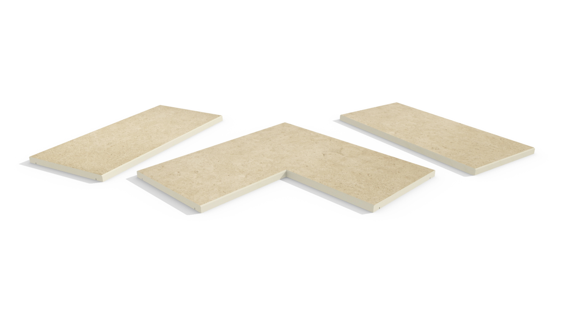 Florence Beige Porcelain | Pool Coping