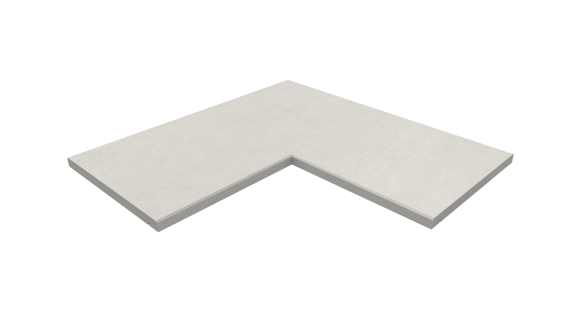 Sandy White Porcelain | Wall Coping